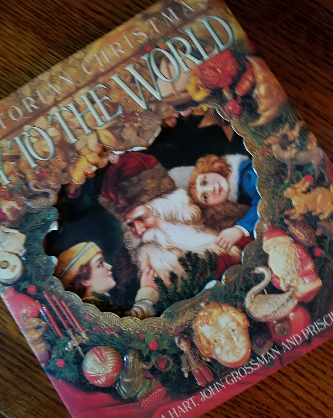 Vintage Christmas Book: A Victorian Christmas Joy to the World - First ...