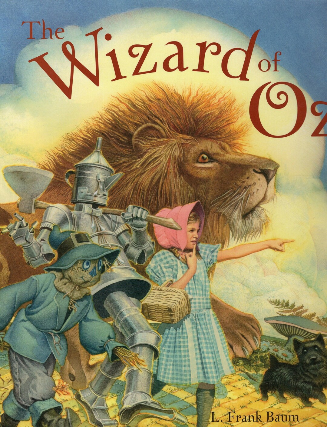 The Wizard of Oz by L Frank Baum Large Hardcover Book Kohl's Cares VGF ...