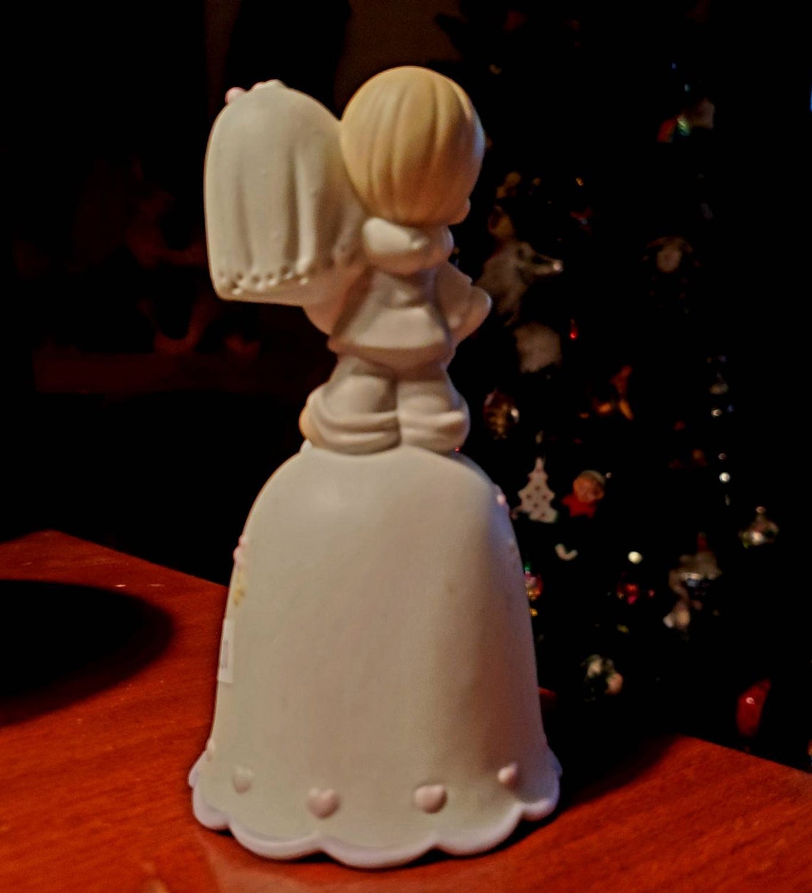 Vintage Precious Moments Wedding Bell With Bride and Groom | Etsy