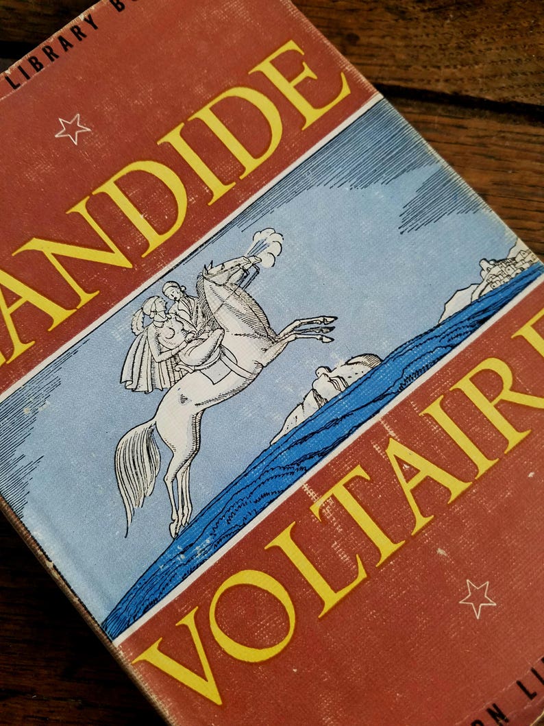 Candide by Voltaire Hardcover Edition : Old Books Classic | Etsy