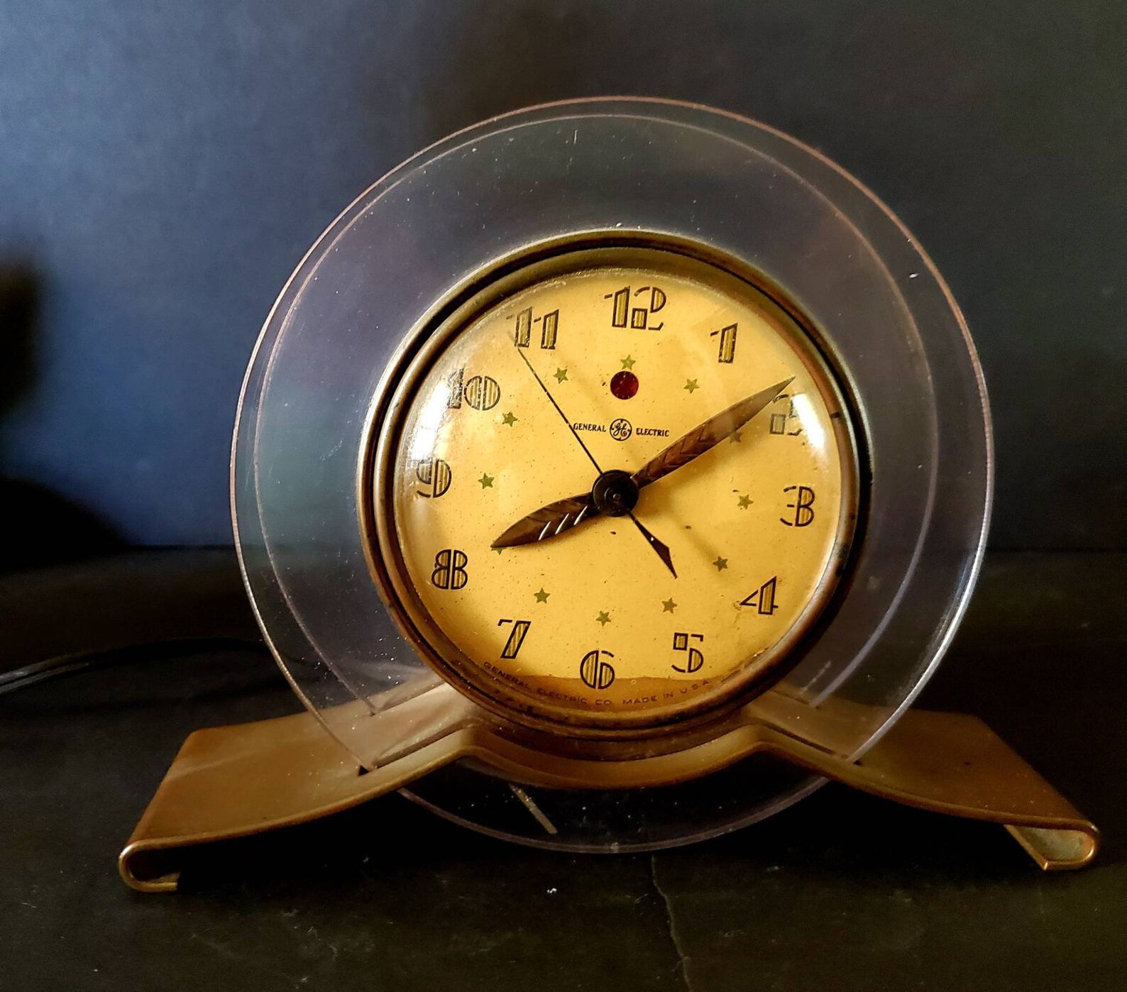 Art Deco General Electric rapture Electric Clock | Etsy