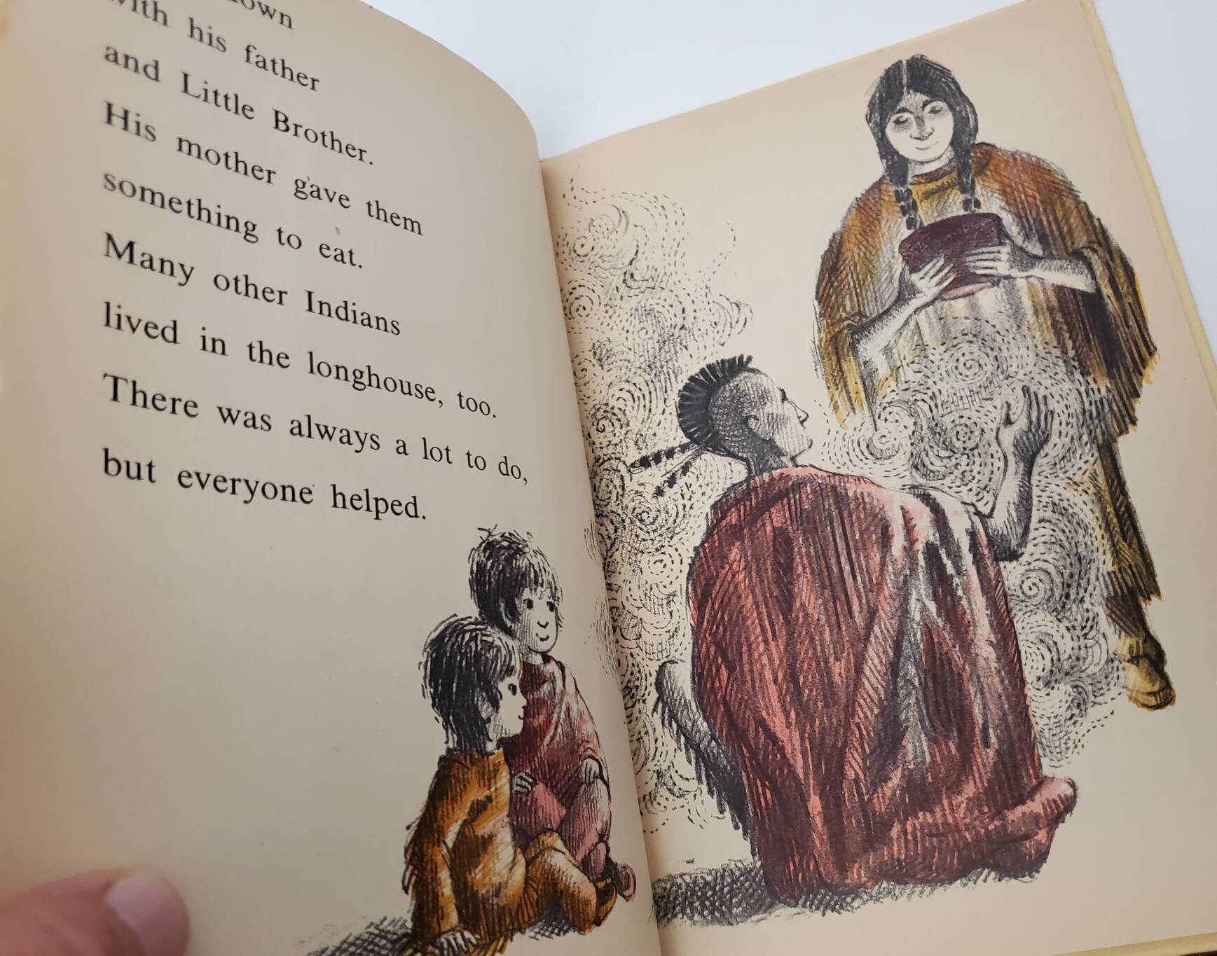 Vintage Children's Book: Little Runner of the Longhouse - an I Can Read ...