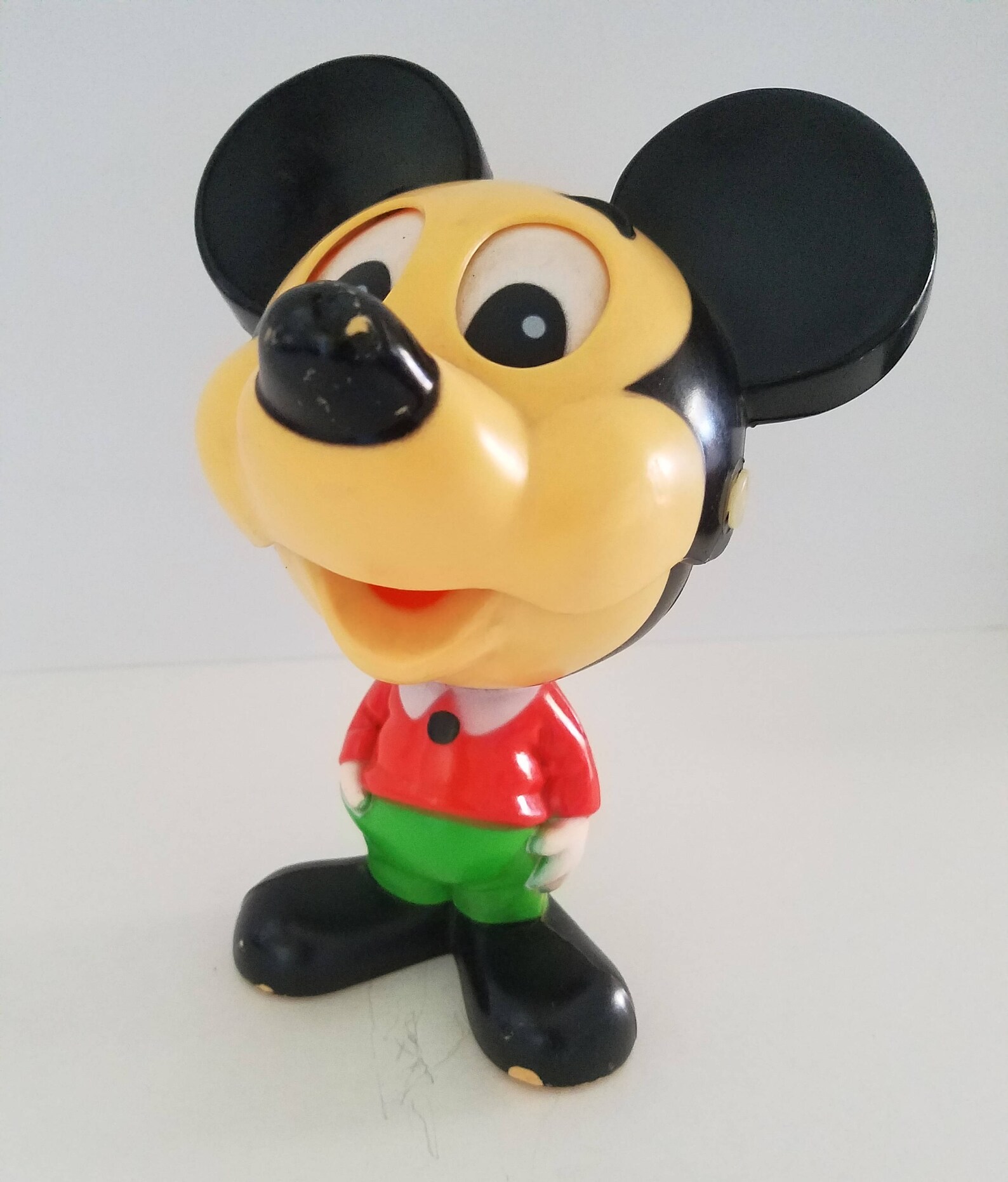 Vintage Walt Disney's Pull Toy Mickey Circa 1976 Mattel | Etsy