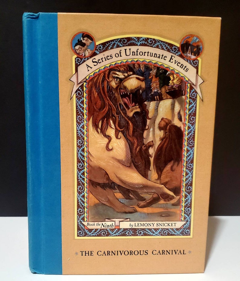 A Series of Unfortunate Events by Lemony Snicket Hardcover - Etsy