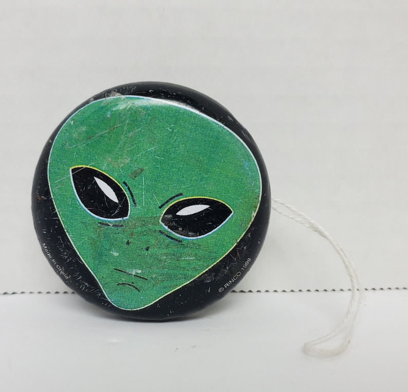 Vintage Tin Rinco Alien Head Toy Yo Yo - Etsy