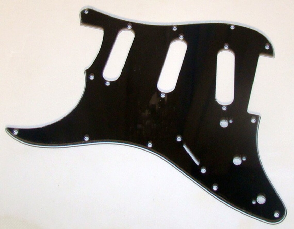 LEFT HANDED Pickguards for Fender Stratocaster - for Three Single Coil ...