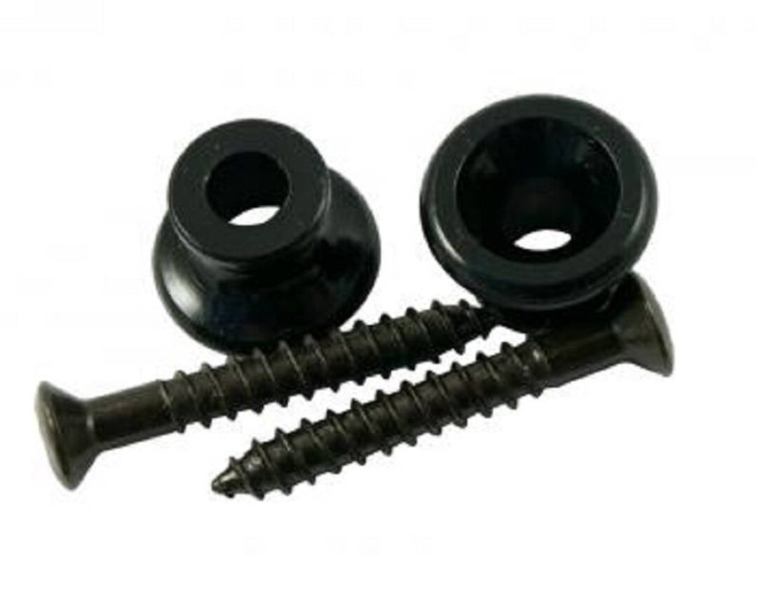 Strap Buttons for Guitar or Bass, Traditional Style & Contemporary ...