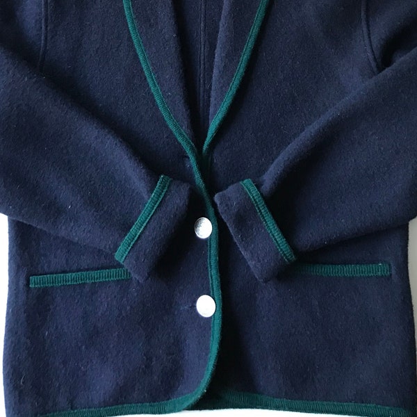 Boiled Wool Coat - Etsy