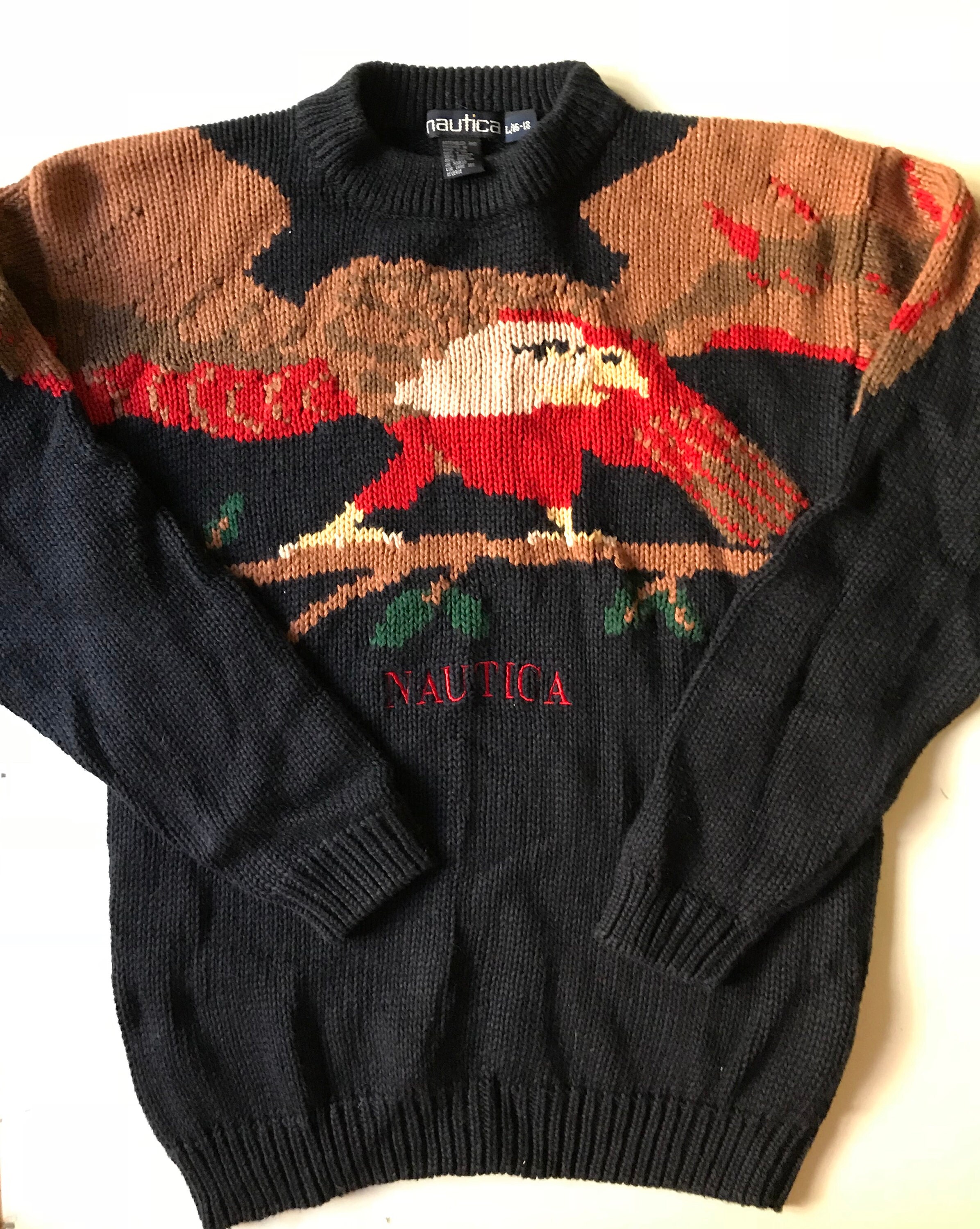 Bald Eagle Sweater Americana Yummy Rich Soft Cotton / - Etsy