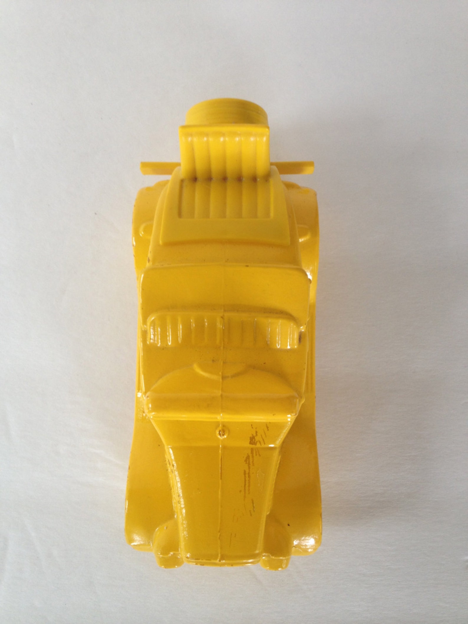 Avon Yellow Car Toy Convertible Charming Yellow Glass - Etsy