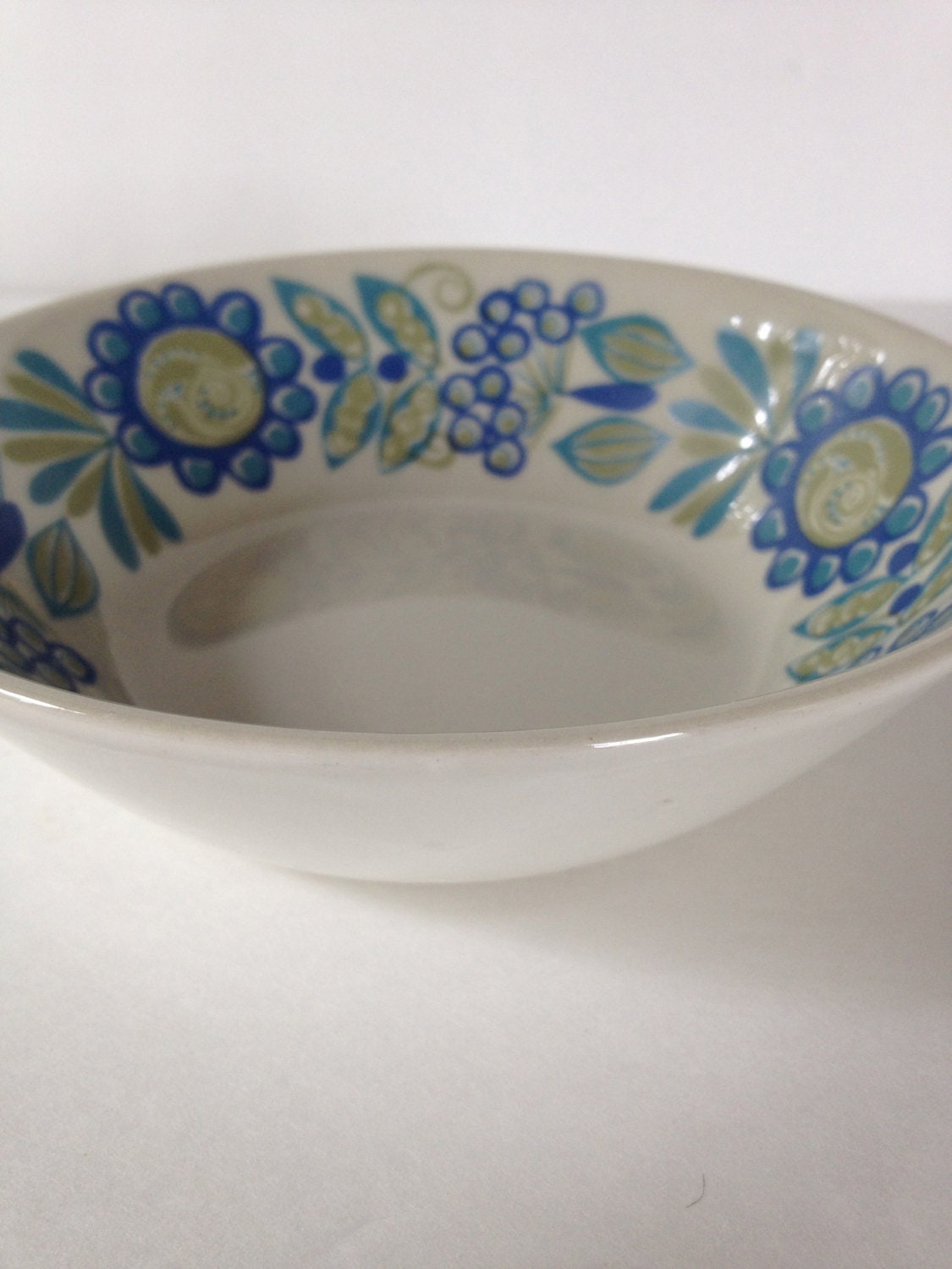 Figgie Flint Turi Design - Tor Viking Norway Bowl - Retro Blue Green ...
