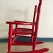 Red Rocking Chair for Kids Charming Small Old School - Etsy
