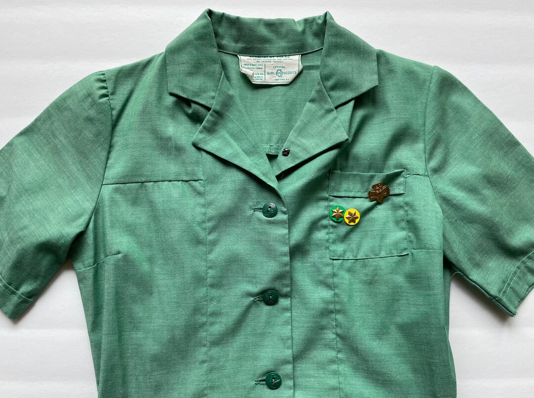 Girl Scouts Outfit Amazing! - Super Charming W Pockets and Pins - Etsy