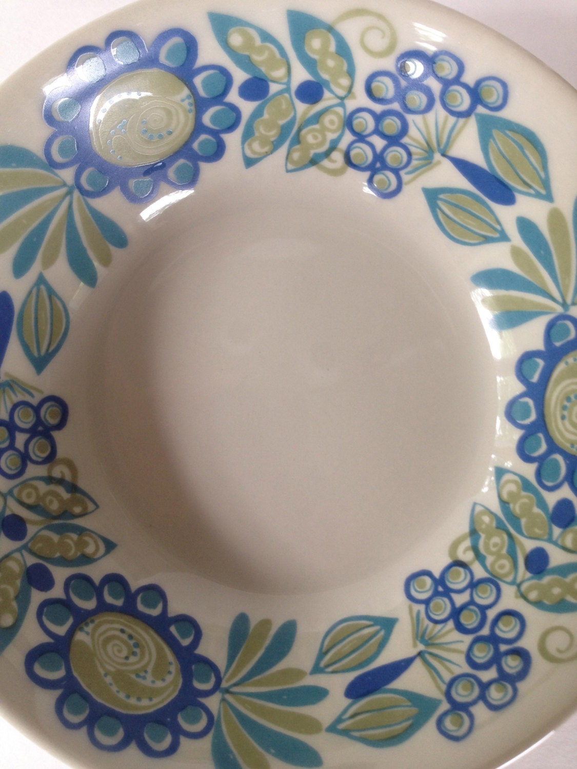 Figgie Flint Turi Design - Tor Viking Norway Bowl - Retro Blue Green ...