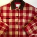 Red Checked Wool Coat Unbelievable so Cool Red & White - Etsy