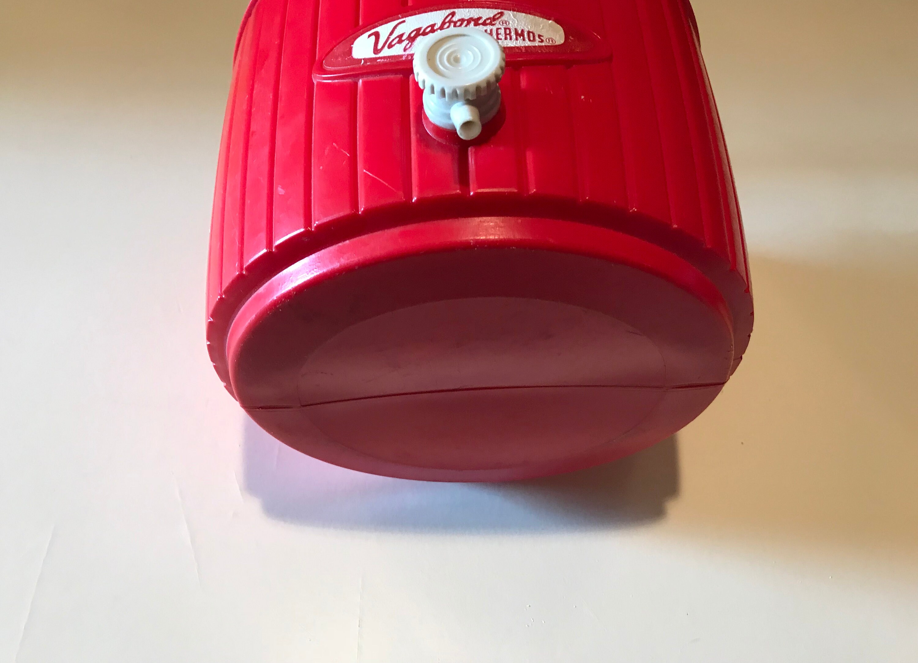 Red Picnic Cooler Vintage Vagabond Thermos in Retro Red and - Etsy