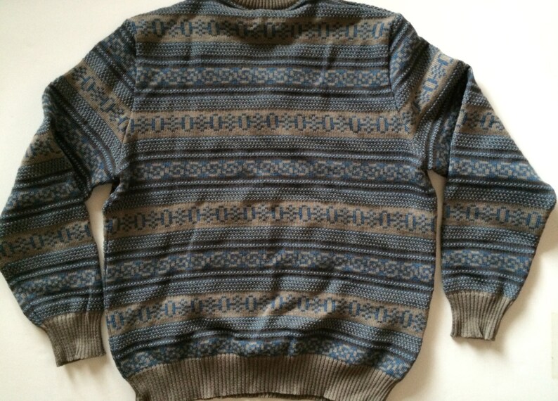 Geiger Austria Sweater Stunning Fine Wool Smokey Shades | Etsy