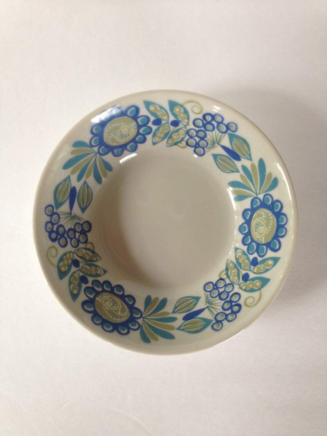 Figgie Flint Turi Design - Tor Viking Norway Bowl - Retro Blue Green ...