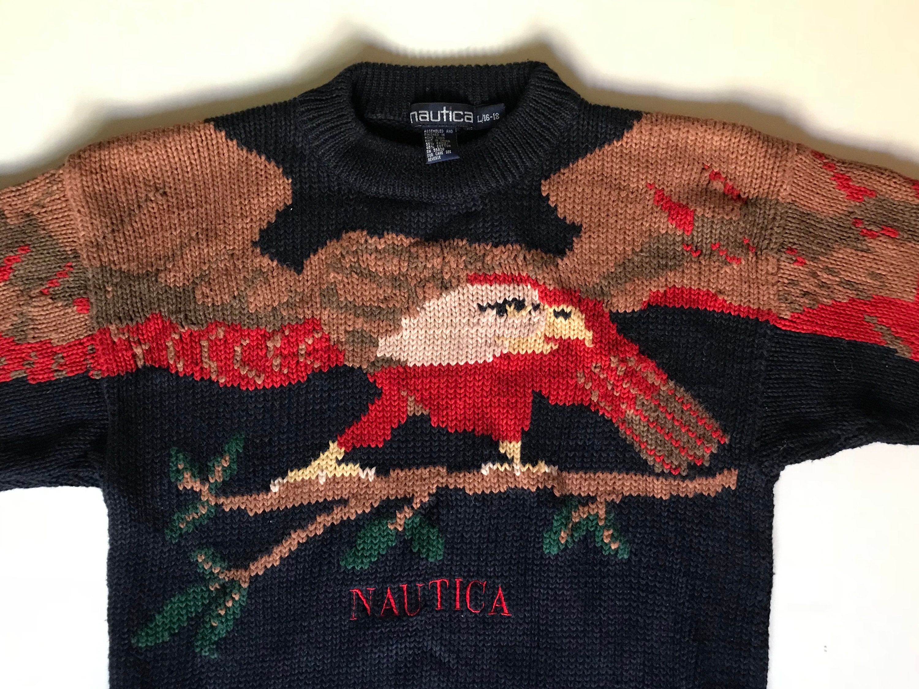 Bald Eagle Sweater Americana Yummy Rich Soft Cotton / - Etsy