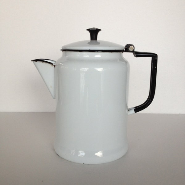 Enamel Coffee Pot - Etsy