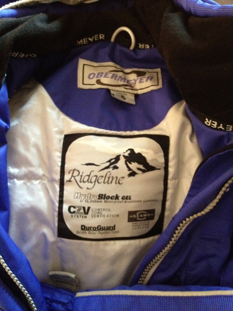 Obermeyer Ski Suit / Downhill Ski Racing / Vivid Purple One Piece ...