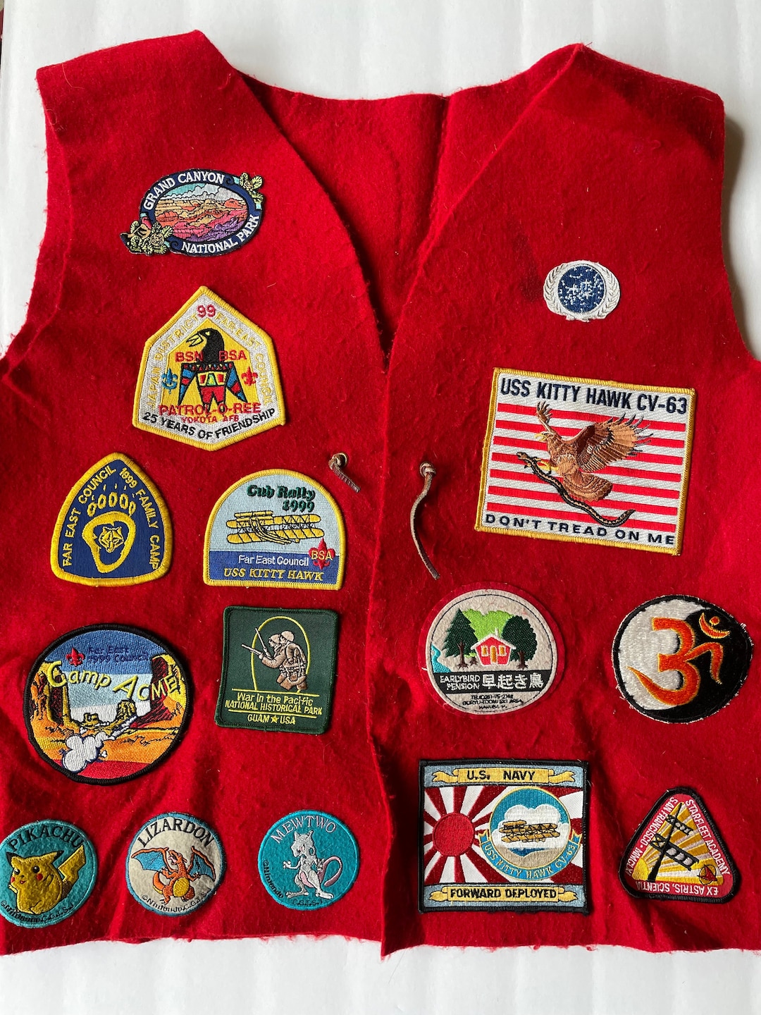 Boy Scout Outfit Vest Amazing Great Vest Filled With Interesting Far ...