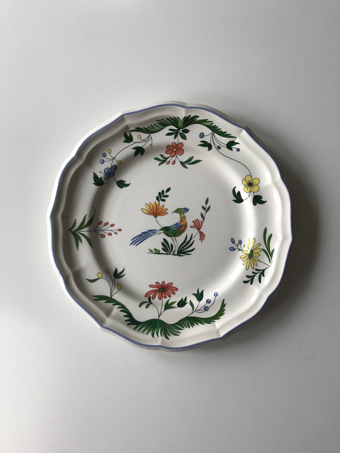 Country French Plate - Made in France - Fantastic and Rustic -french ...