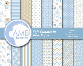 Boy digital paper | Etsy