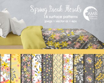 Yellow Gray Paper | Etsy