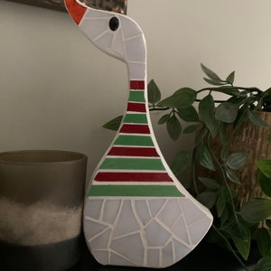 Available Now! Freestanding Mosaic Duck in Jumper, Mosaic Ornament ...
