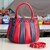 RED Leather Bucket Bag, Leather Shoulder Bag, Leather Drawstring Bag ...