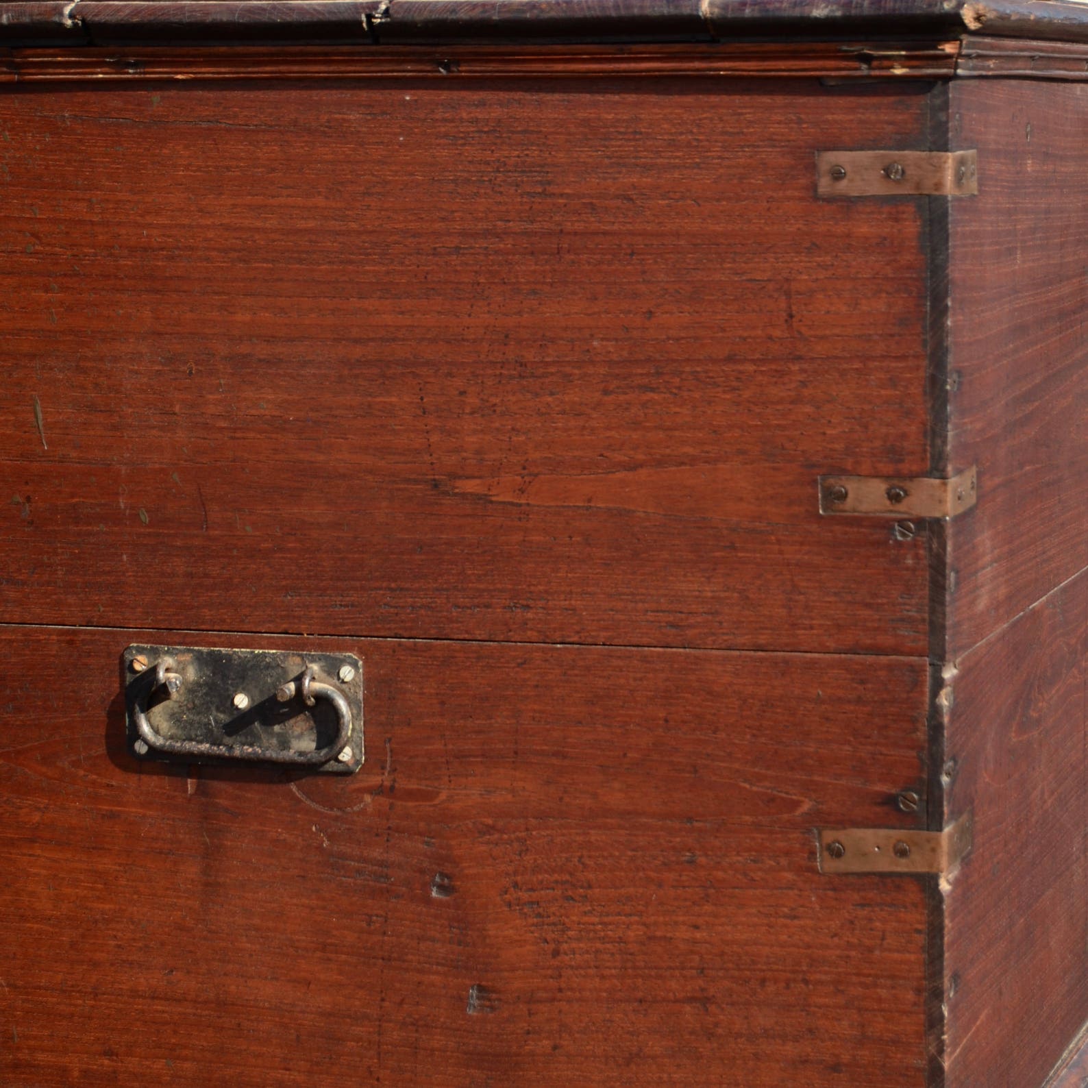 American Colonial Primitive Storage Chest - Etsy