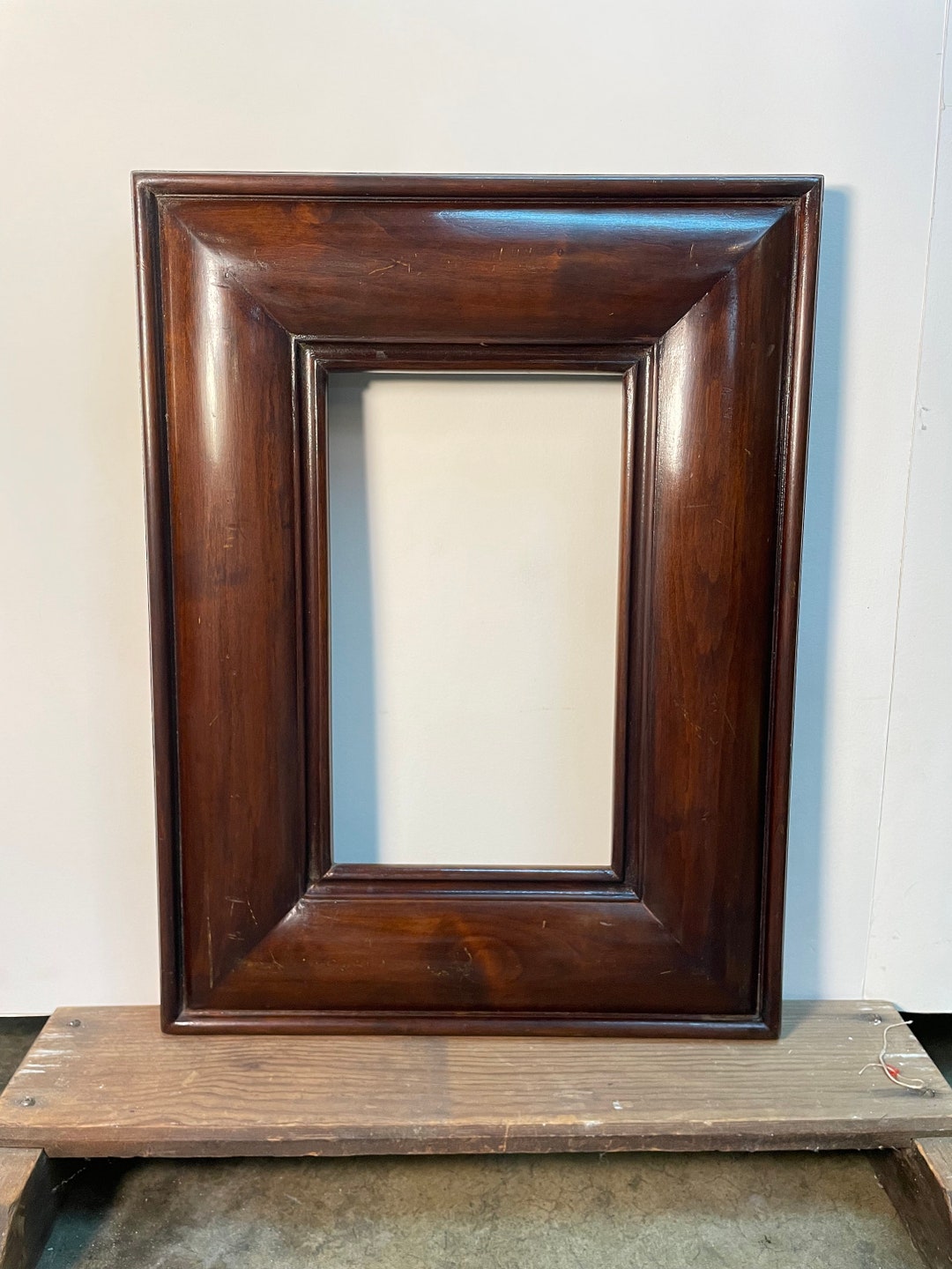 Solid Mahogany Wooden Frame - Etsy