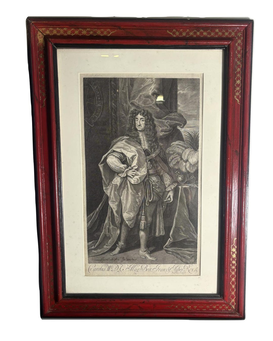 17th Century King Charles II of England Framed Picture - Etsy