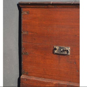 American Colonial Primitive Storage Chest - Etsy