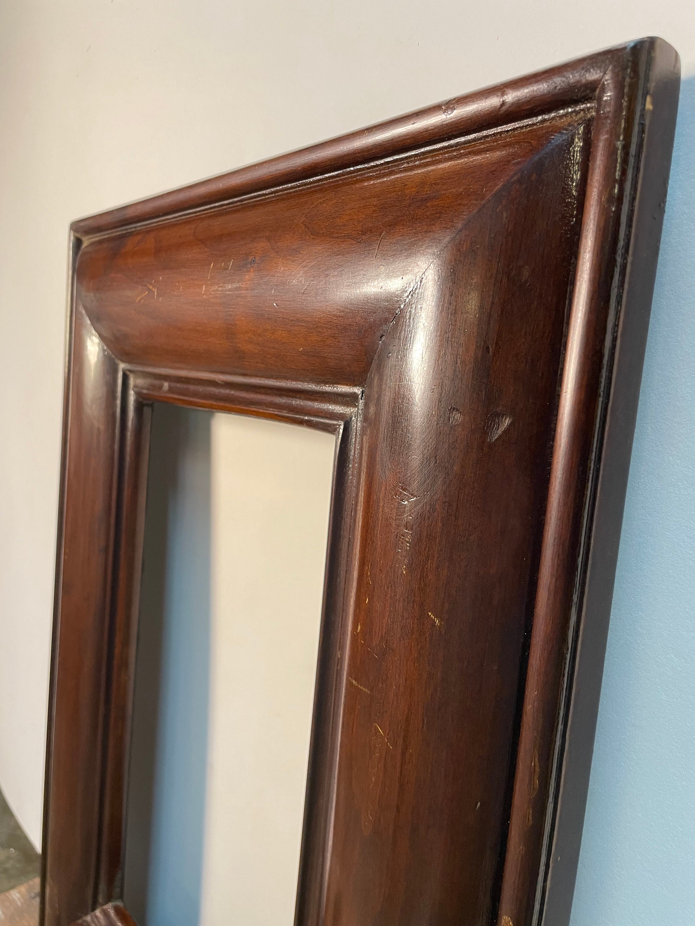 Solid Mahogany Wooden Frame - Etsy