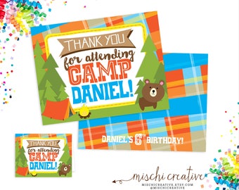 Camping thank you | Etsy