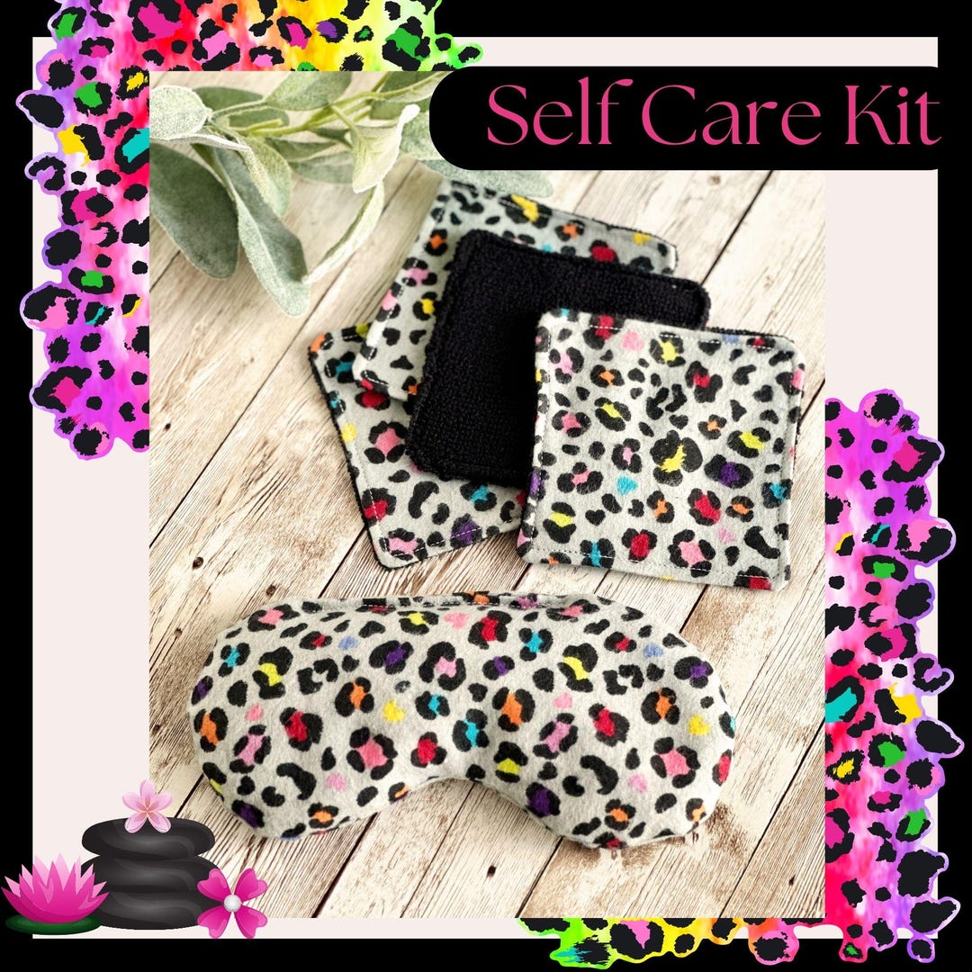 Self Care Spa Kit, Rice Heat Pack Eye Mask, Pamper Hamper - Etsy