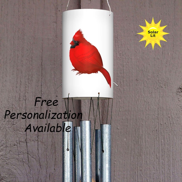Cardinal Wind Chimes - Etsy