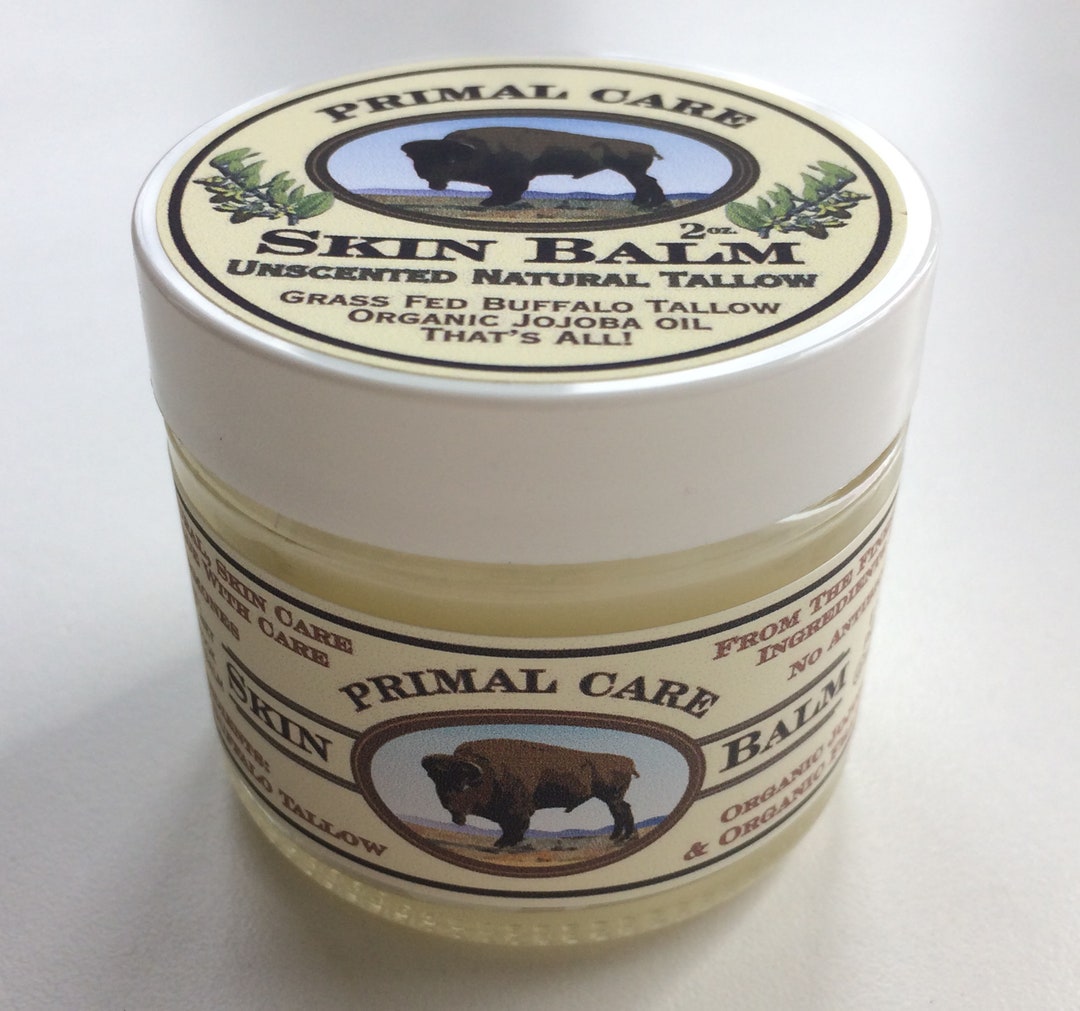 2 Oz Jar - Buffalo Tallow Skin Balm - 4 Scents - Etsy