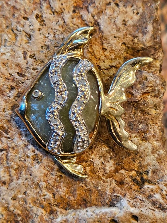 vintage 10k gold fine - Gem