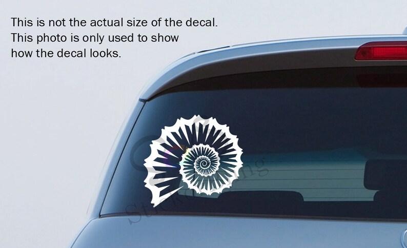 Seashell 6 X 5.5 Die Cut Vinyl Decal Sticker Car - Etsy