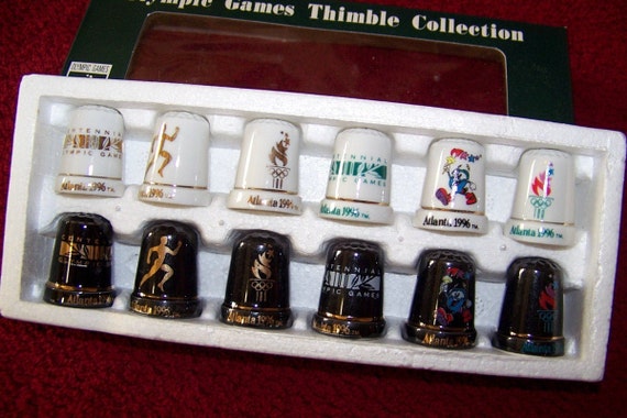 Art & Collectibles Collectibles Olympic Games Atlanta 1996 Thimble ...