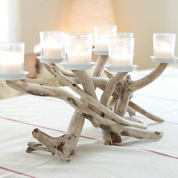 Driftwood Centerpiece - Etsy