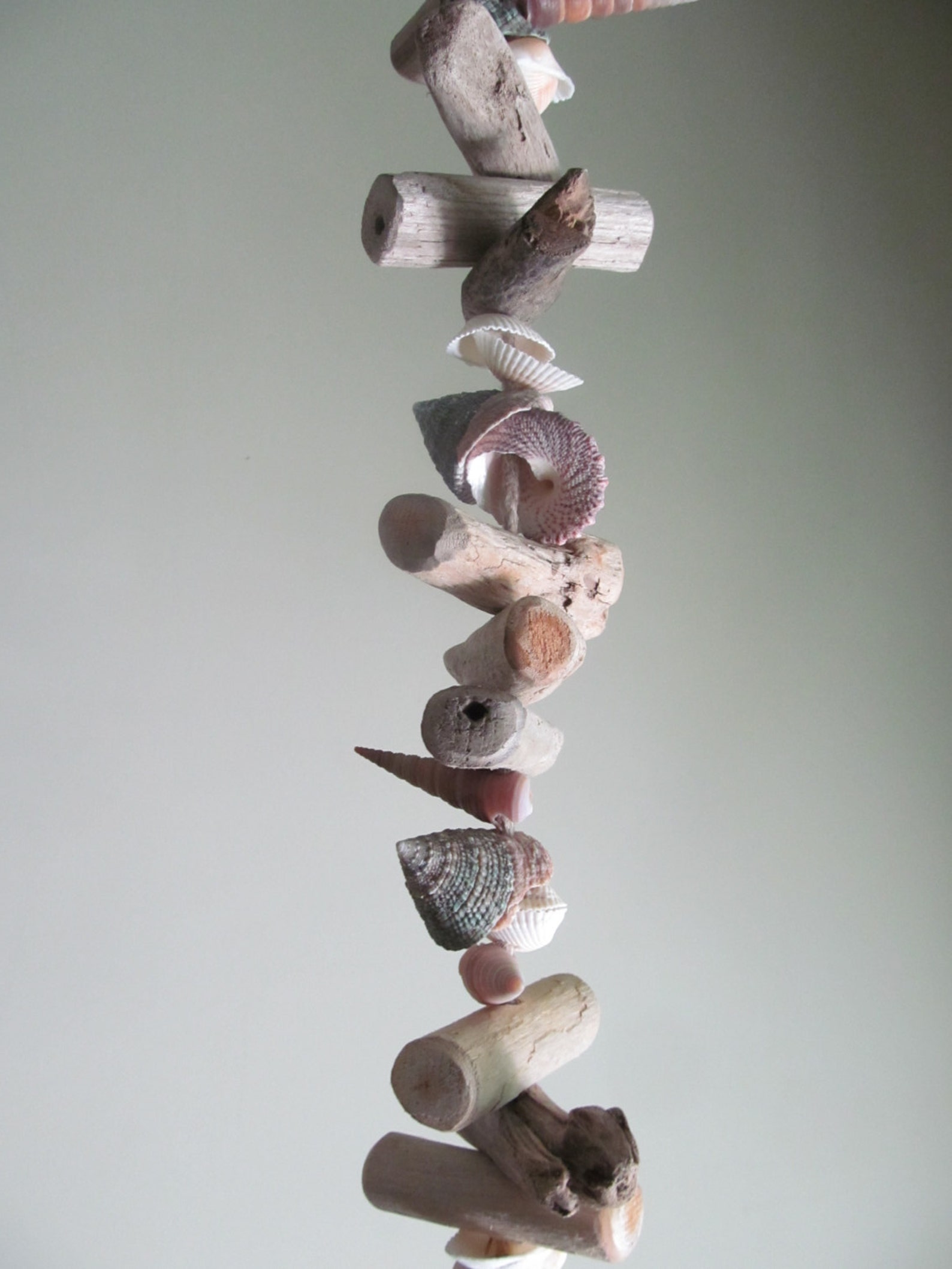 Driftwood and Shell Garland Sold by the Foot Beach Home - Etsy Canada