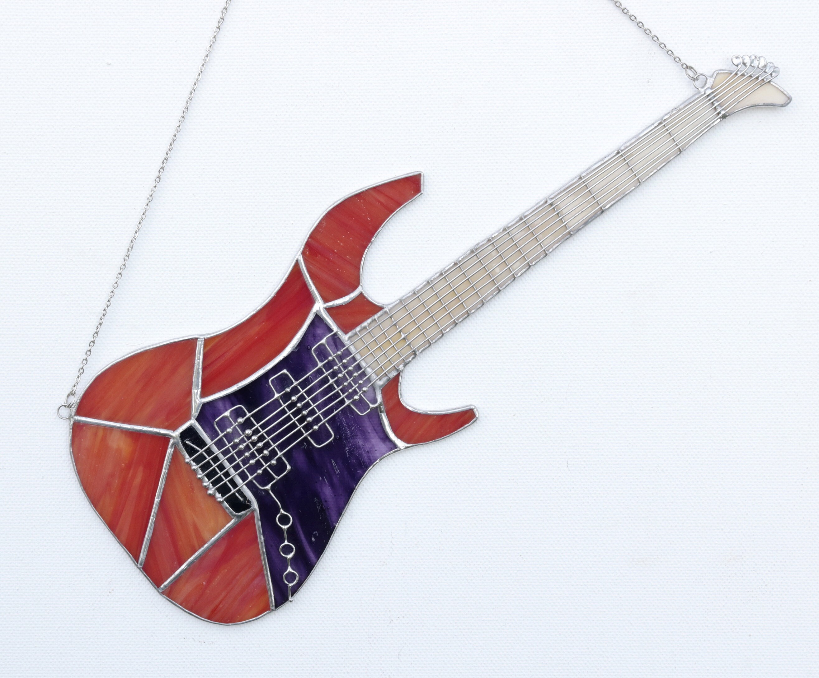 Glass Electric Guitar