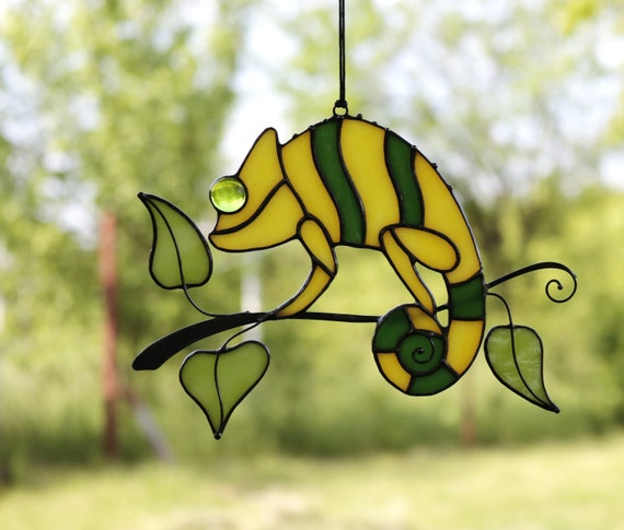 Lizard Stained Glass Patterns