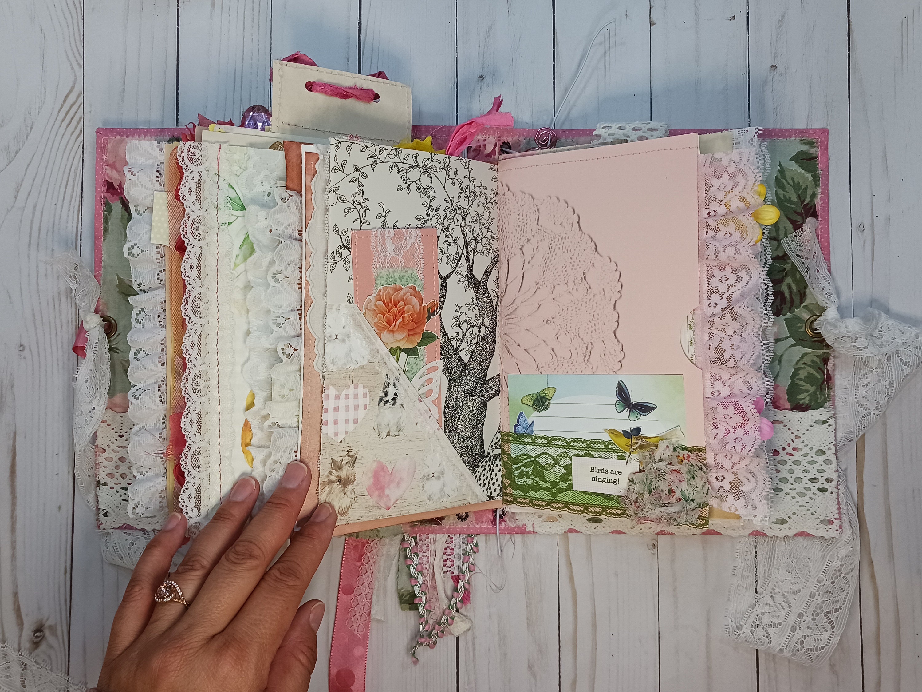 Joy Spring Junk Journal - Etsy