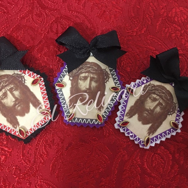Holy Face Scapular - Etsy