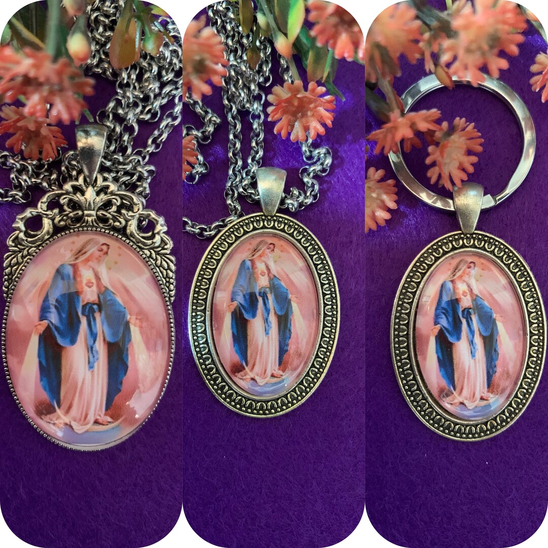 THE MIRACULOUS MEDAL. Our Lady of the Miraculous Medal.pendants ...